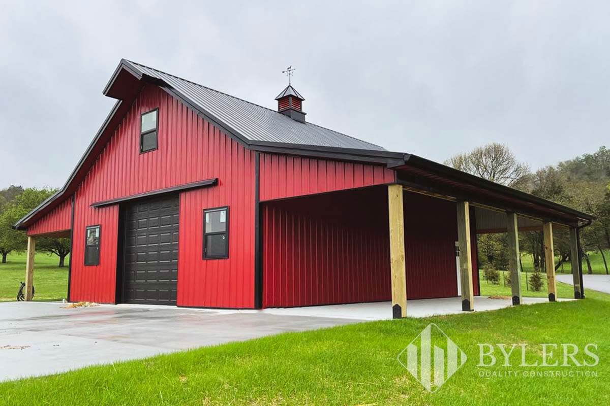 Fellhouser Horse Barn #1002 - Bylers Quality Construction