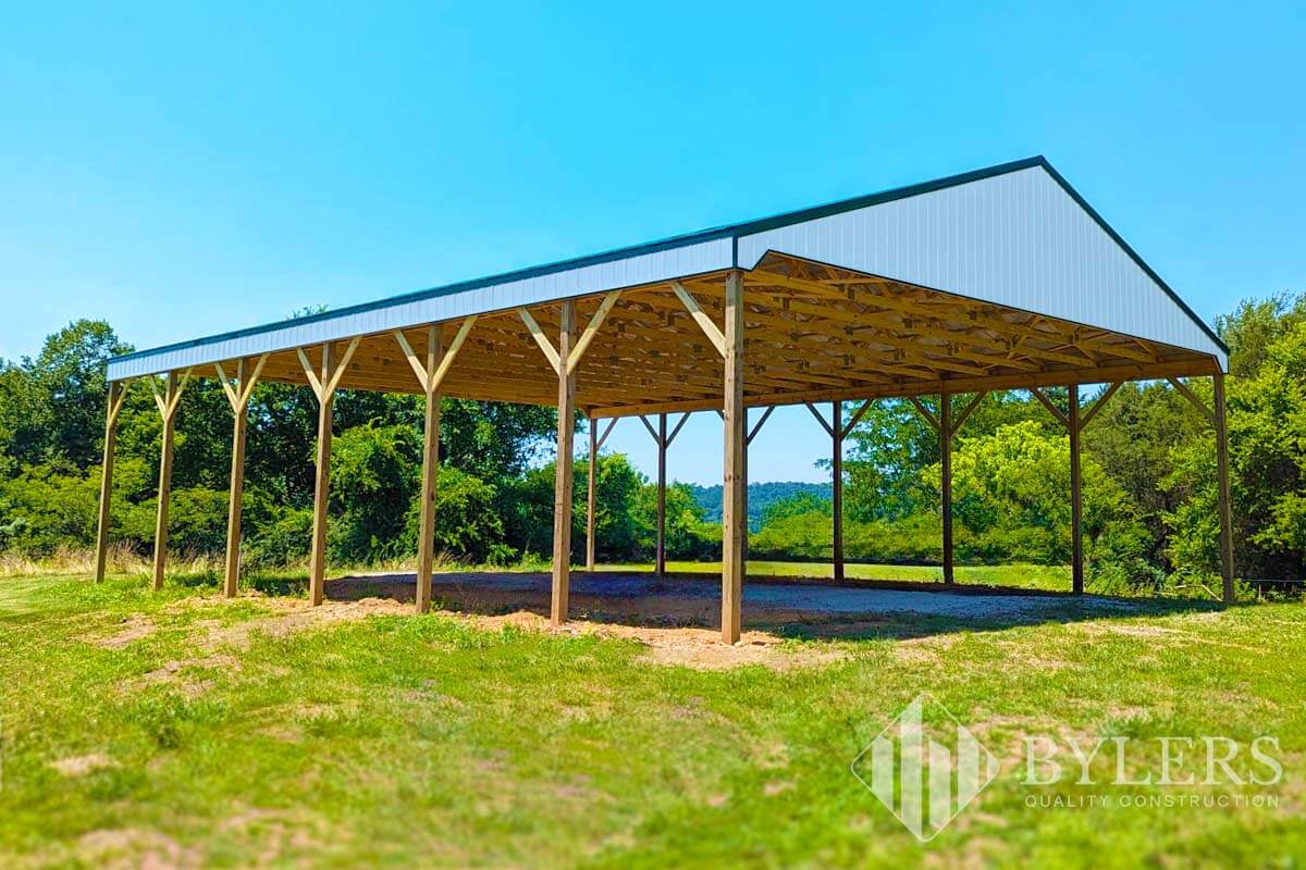 The Totty Bend Barn #1035 - Bylers Quality Construction