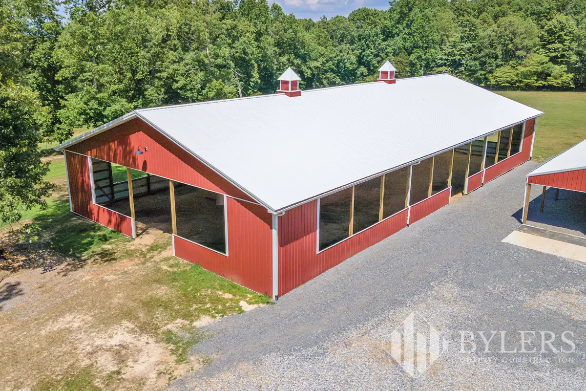 Red Acres Riding Arena - Bylers Quality Construction